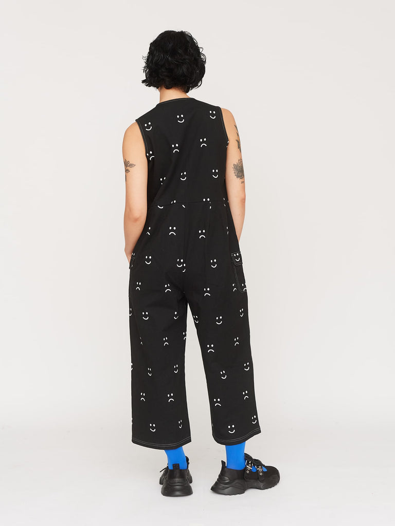 Happy Sad Gilet Jumpsuit – Lazy Oaf