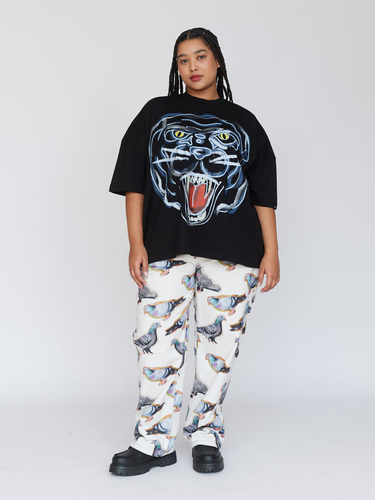 Pigeons Are Pals Jeans – Lazy Oaf