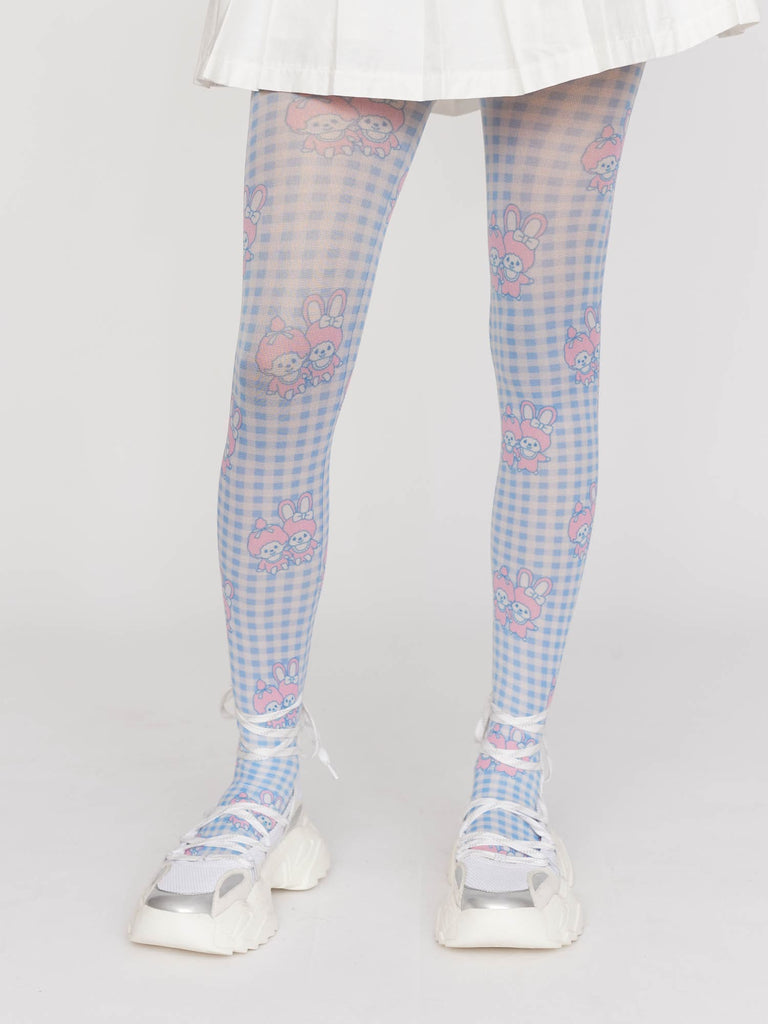 Monchhichi x Lazy Oaf Tights