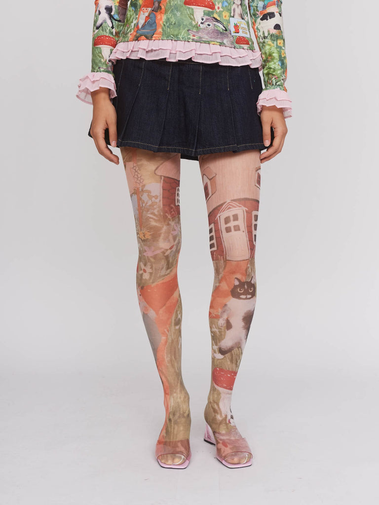 Outsiders Division x Lazy Oaf Tights