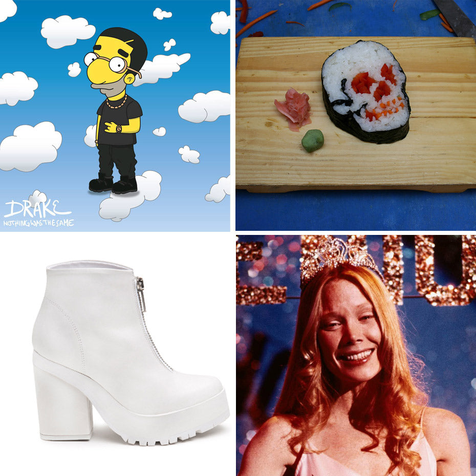 See You Next Tuesday: The Simpsons x Drake, Skull Sushi and Carrie Pra ...
