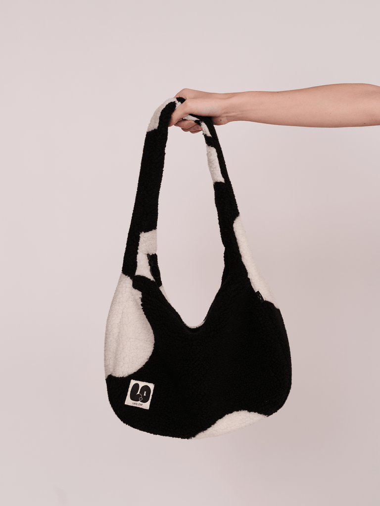 Abstract Fleece Bag – Lazy Oaf