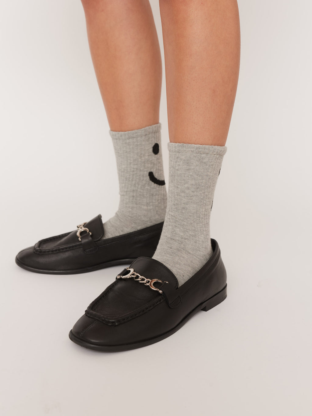 Happy Sad Grey Socks – Lazy Oaf