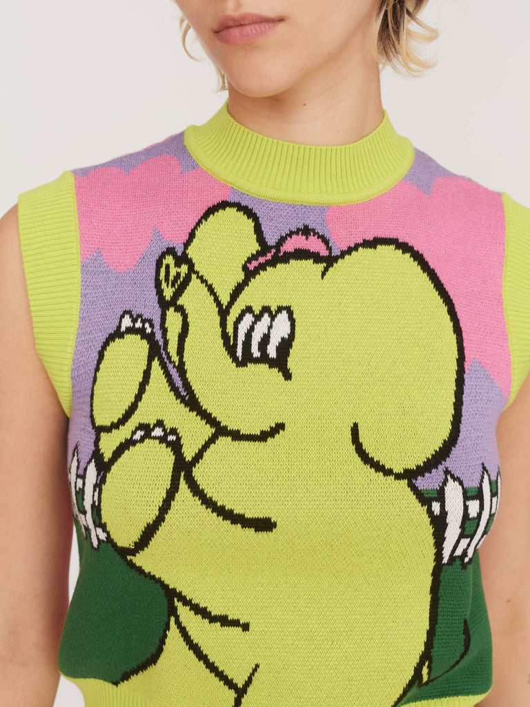 Fever Dream Knitted Vest – Lazy Oaf