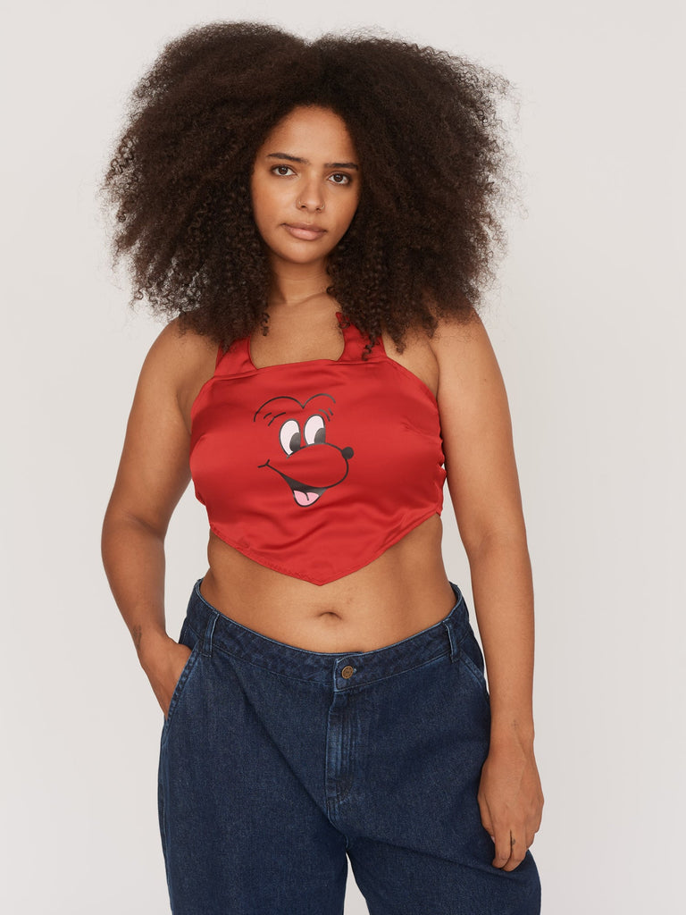 Devil Strappy Crop Top – Lazy Oaf