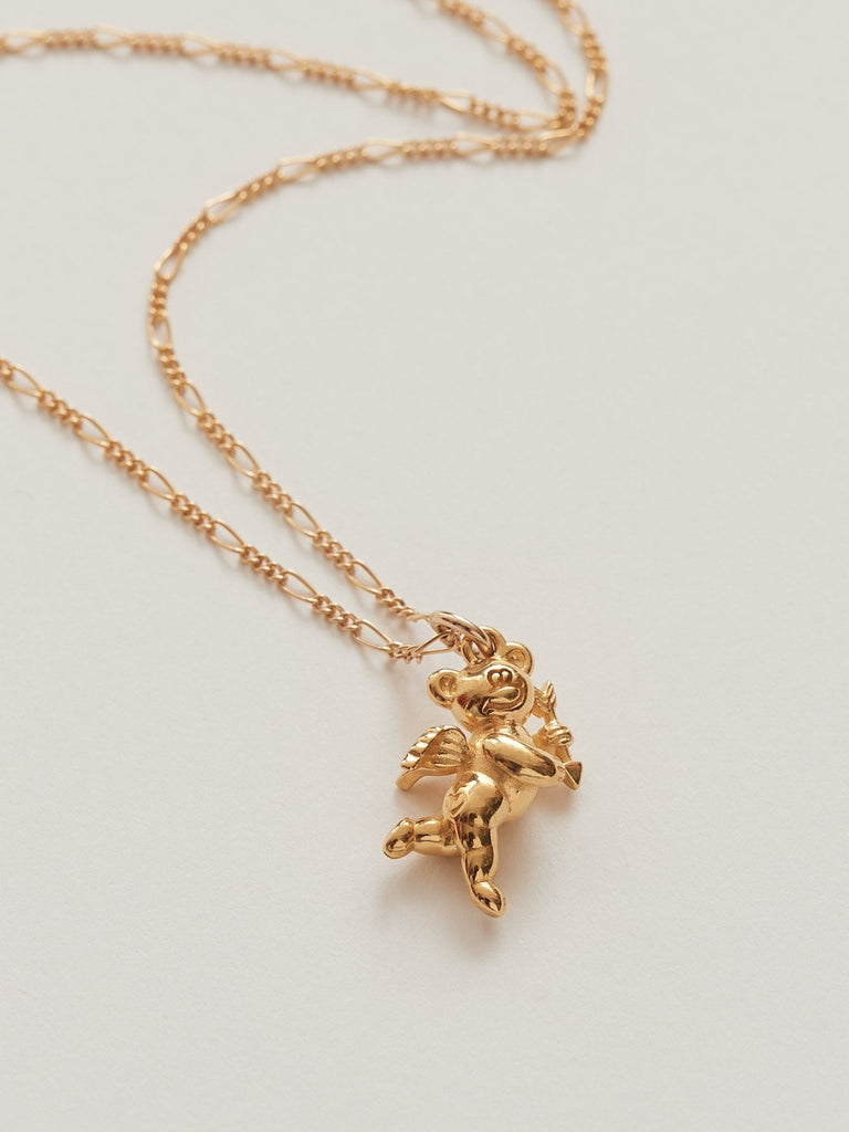 LO x Good Daze Cherub Necklace Gold – Lazy Oaf