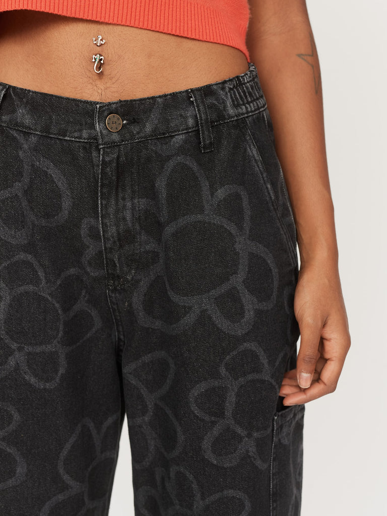 Flower Scribble Pants – Lazy Oaf