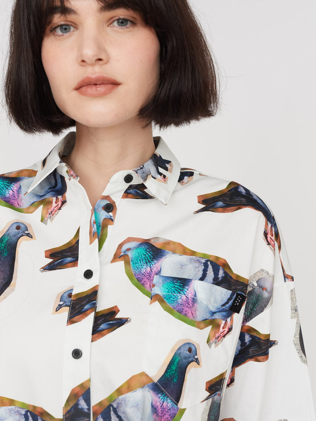 Pigeons Are Pals Shirt – Lazy Oaf