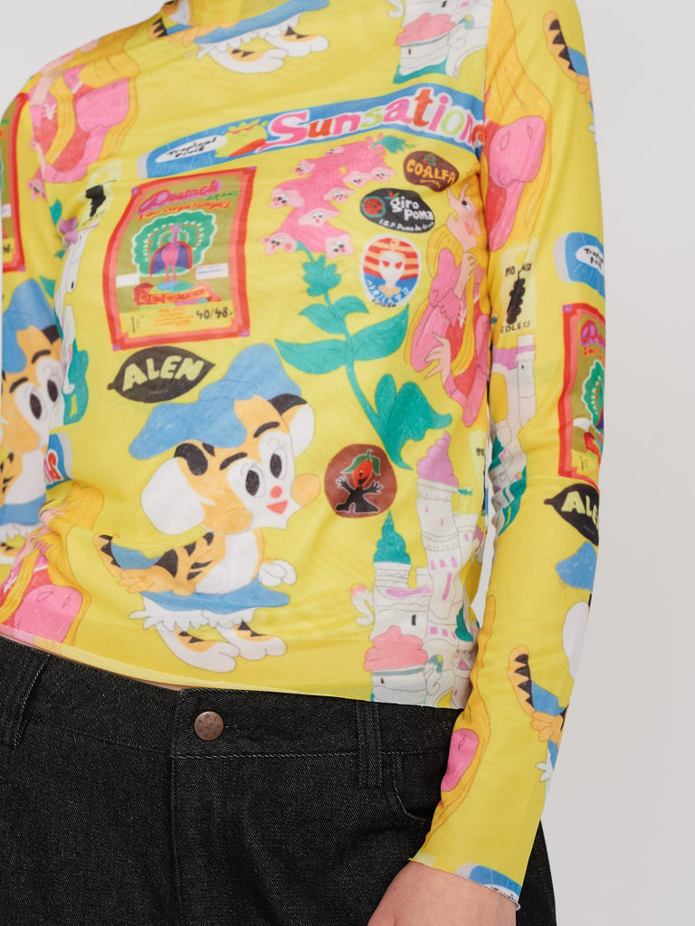 LO x Arabella Simpson Mesh Top – Lazy Oaf