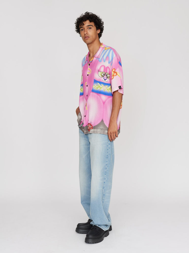 LO x Lony Mathis Cherry Garden Bowling Shirt – Lazy Oaf