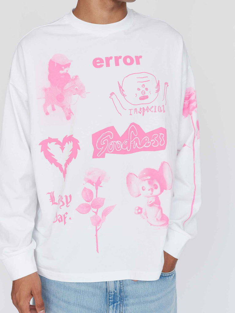 Error Long Sleeve Tee – Lazy Oaf