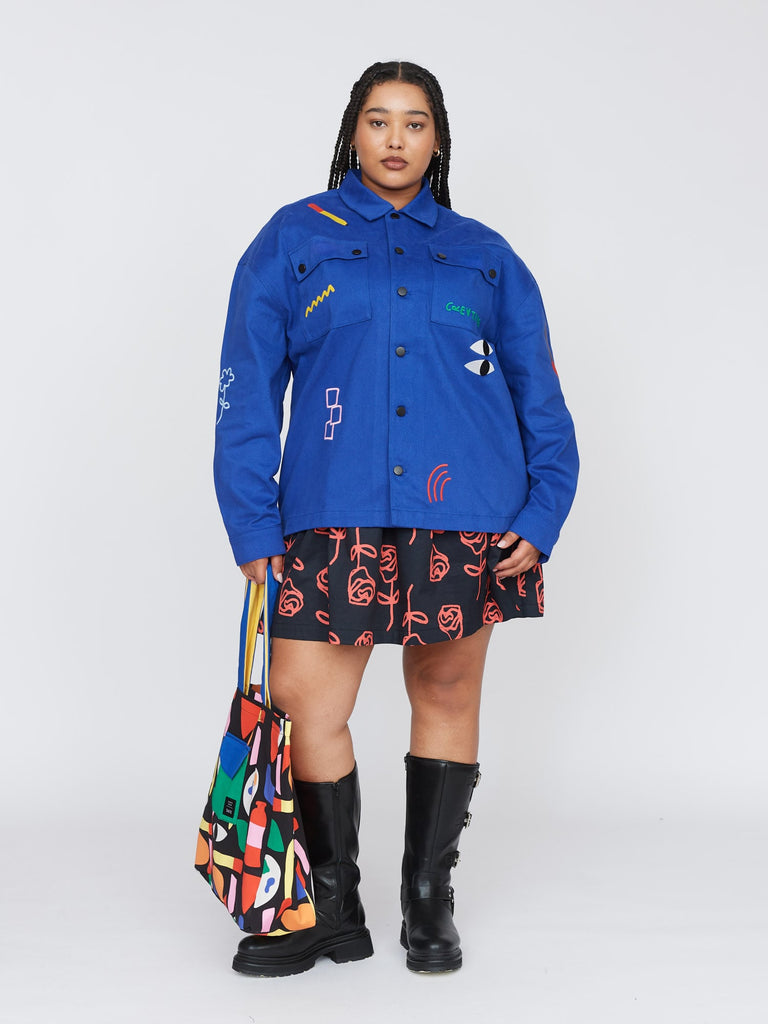 Feeling Arty Overshirt – Lazy Oaf