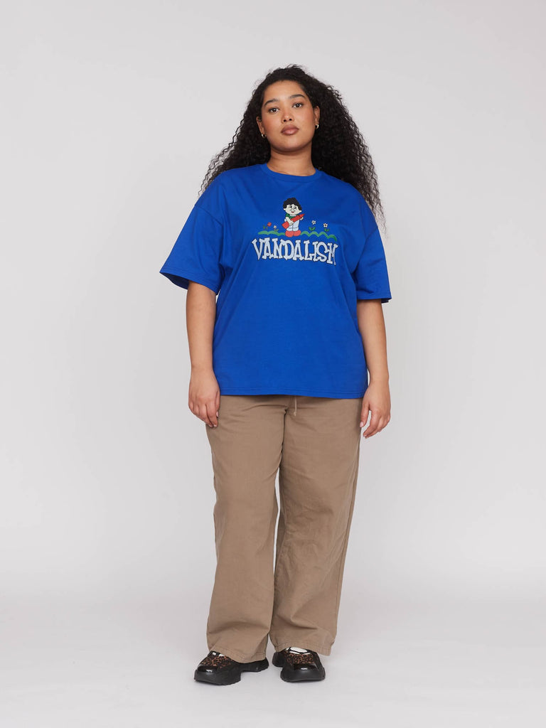 Germes Gang Blue T-shirt – Lazy Oaf