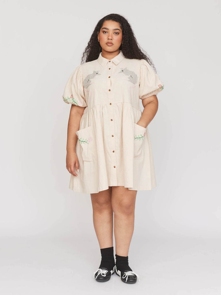Hug A Rat Smock Dress – Lazy Oaf