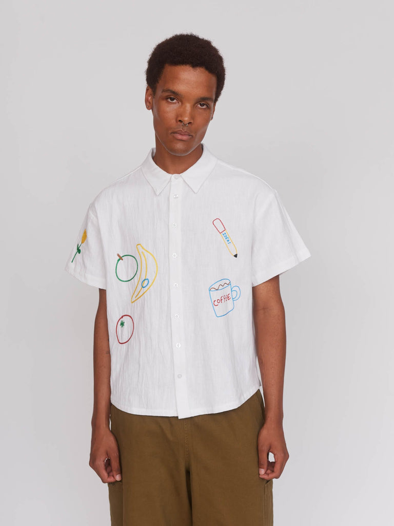 Sketchy Notebook Shirt – Lazy Oaf