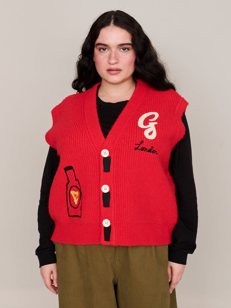 Guinness x Lazy Oaf Genius Button Through Vest