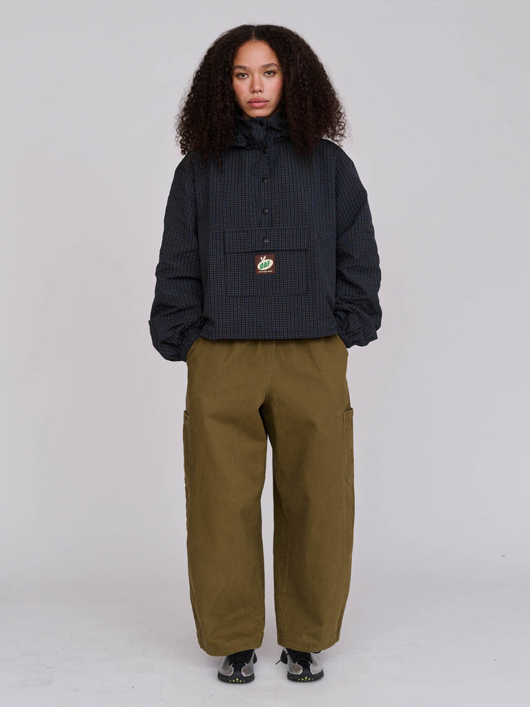 Blue Checkmate Anorak – Lazy Oaf
