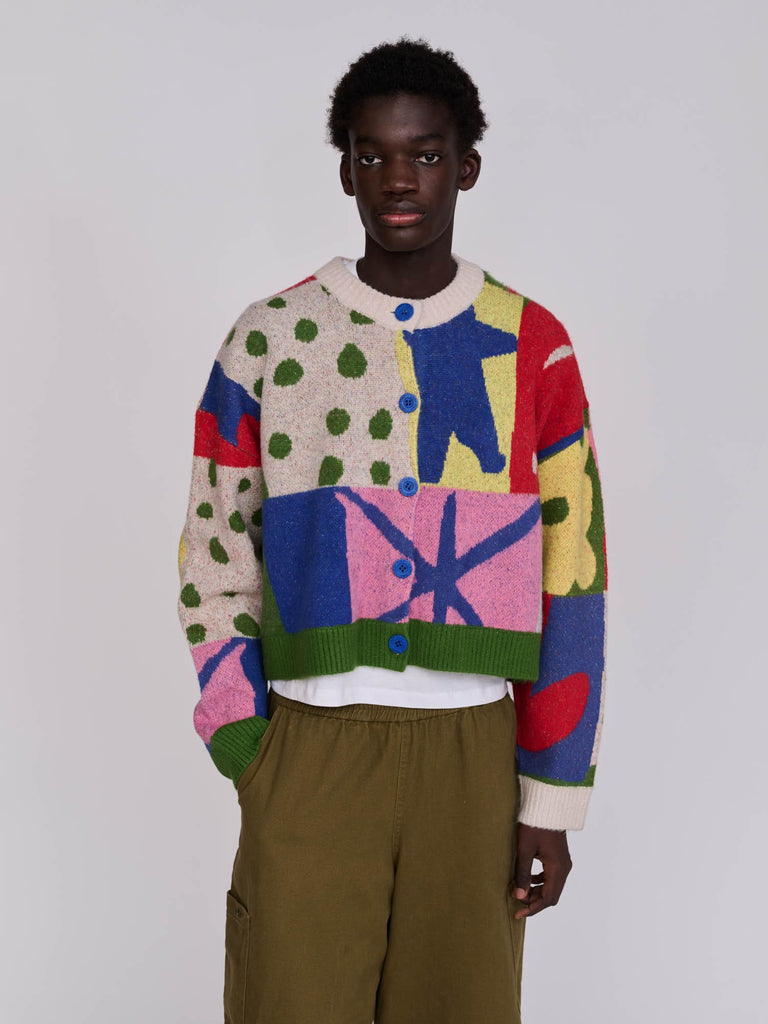 Abstract Cardigan – Lazy Oaf