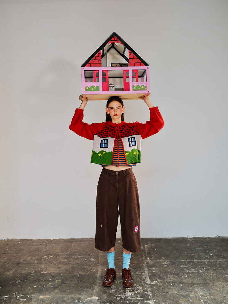 Our House Cardigan – Lazy Oaf