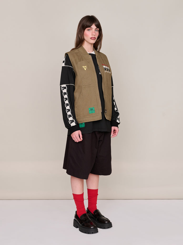 Guinness x Lazy Oaf Pint Pocket Gilet