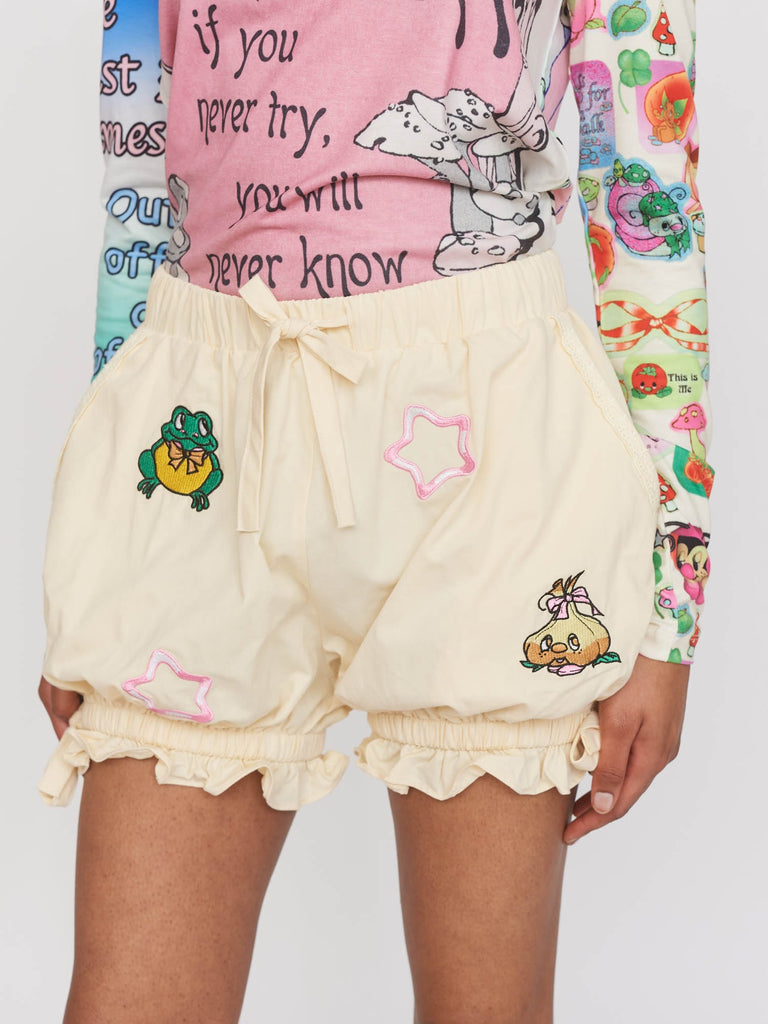 Hannah-Michelle Bloomer Shorts – Lazy Oaf