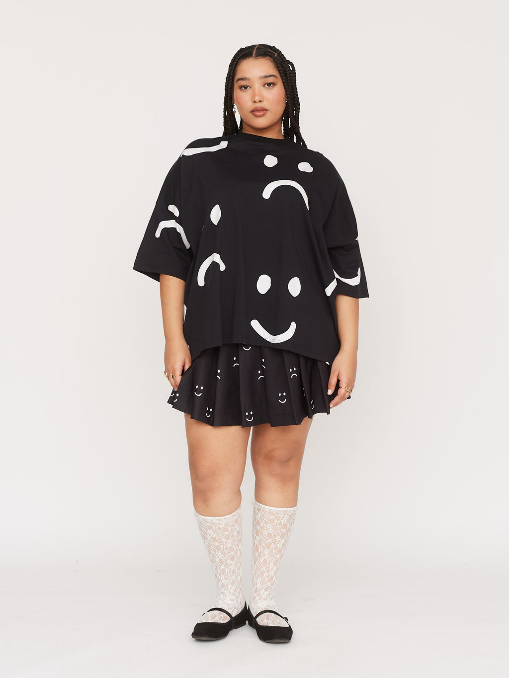 Happy Sad Oversized T-Shirt – Lazy Oaf