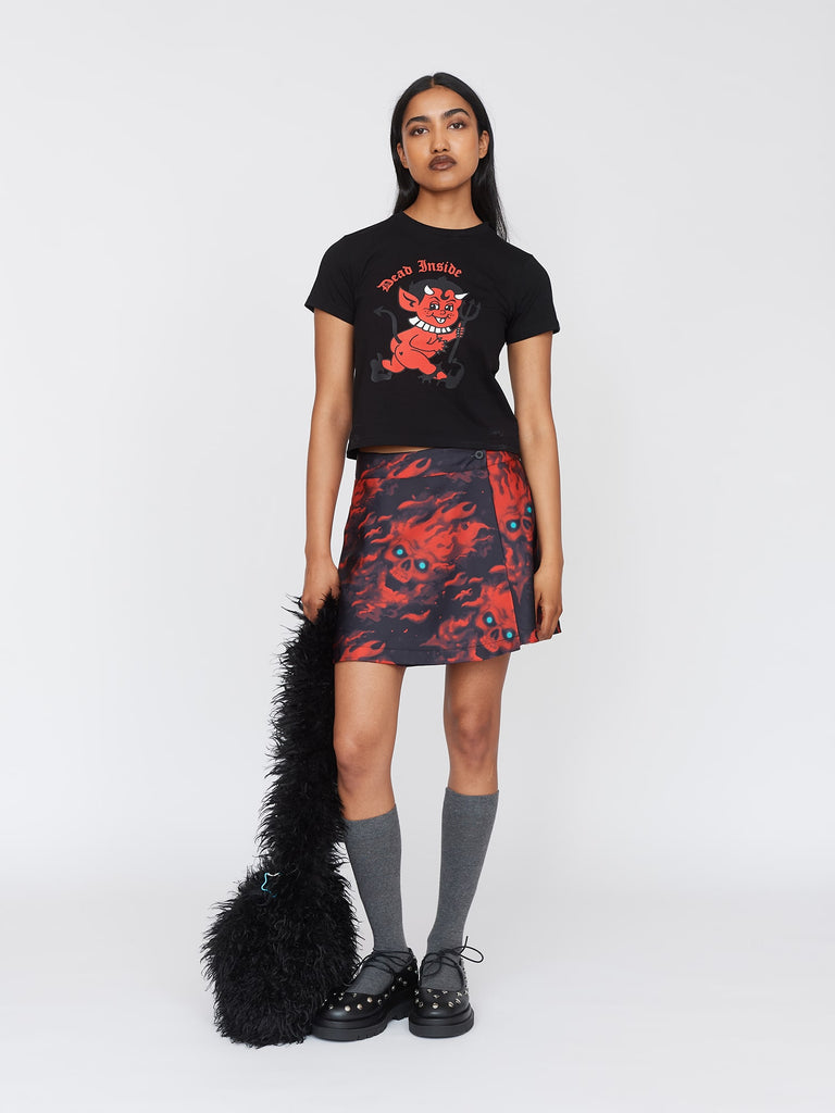 Little Devil Fitted Tee – Lazy Oaf