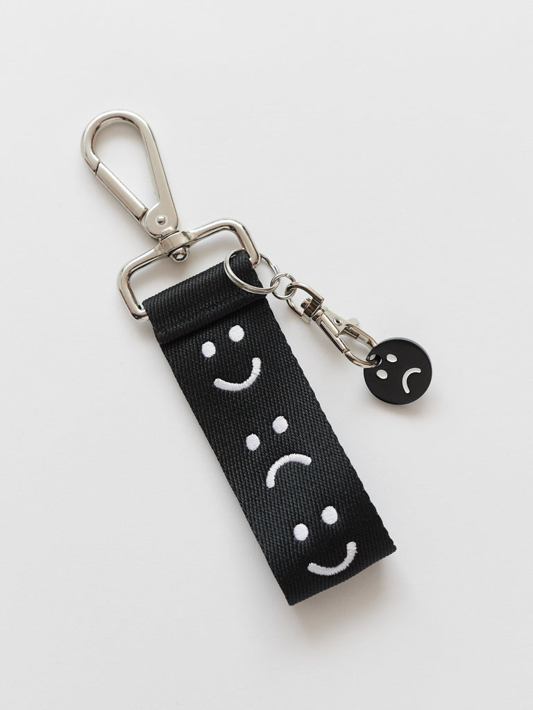 Happy Sad Keyring – Lazy Oaf