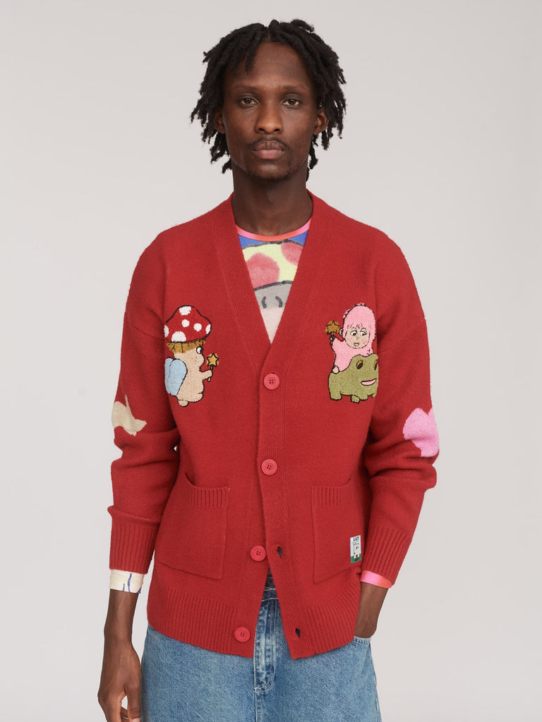 Hug A Troll Knit Cardigan – Lazy Oaf