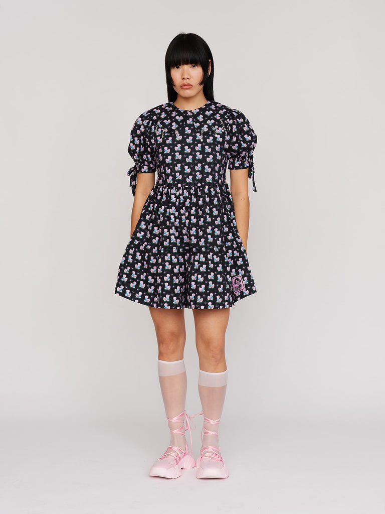 Charming Cat Smock Dress – Lazy Oaf
