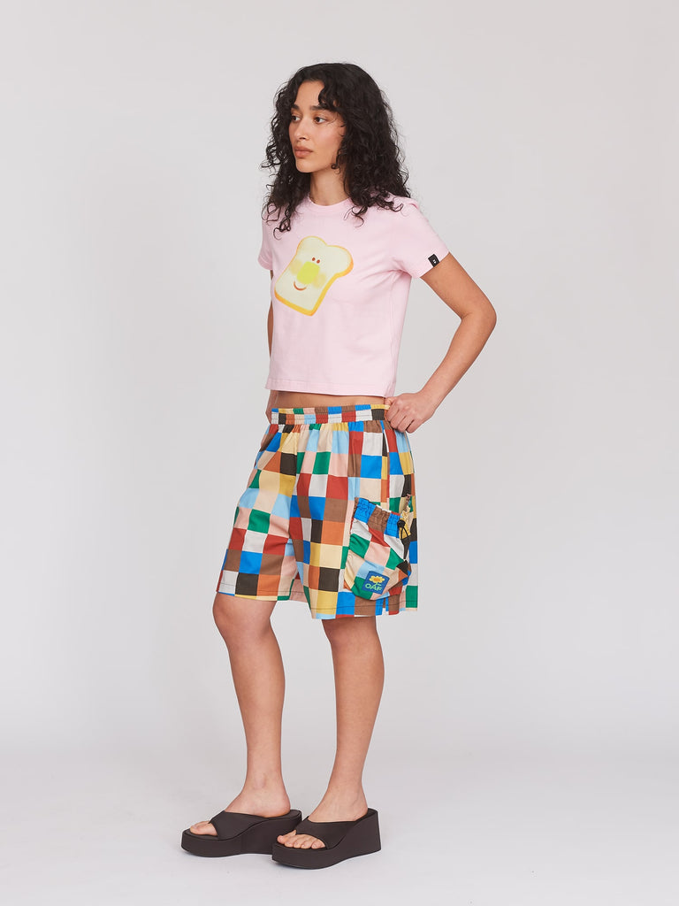 Jester Checkerboard Shorts – Lazy Oaf