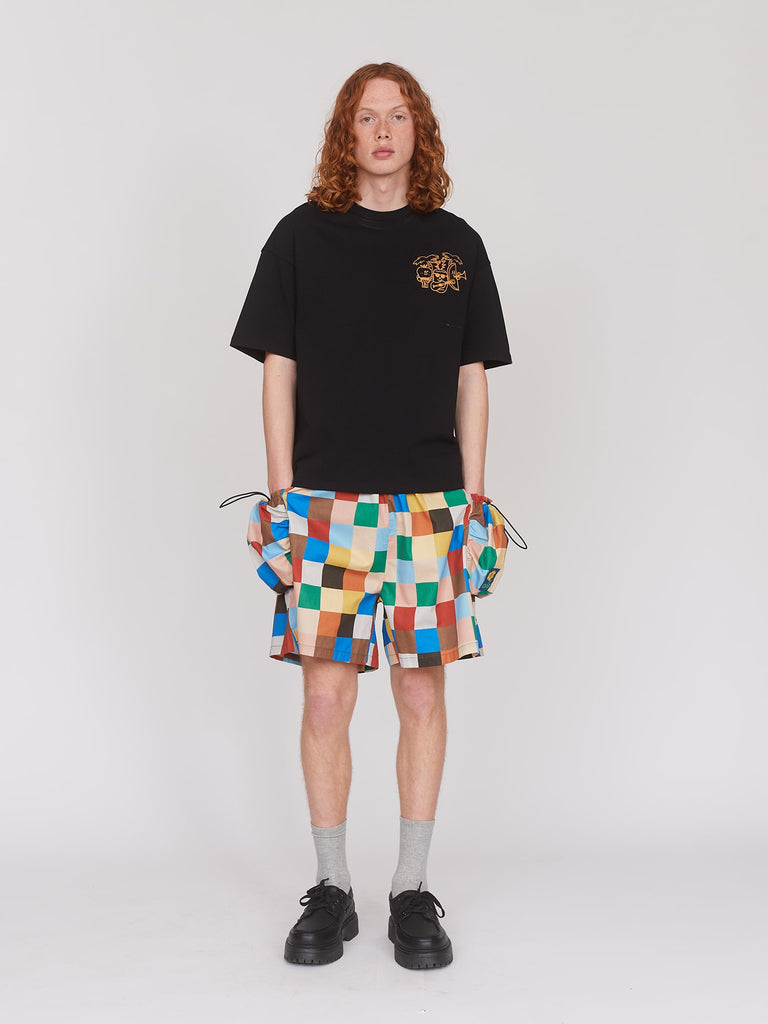 Jester Checkerboard Shorts – Lazy Oaf