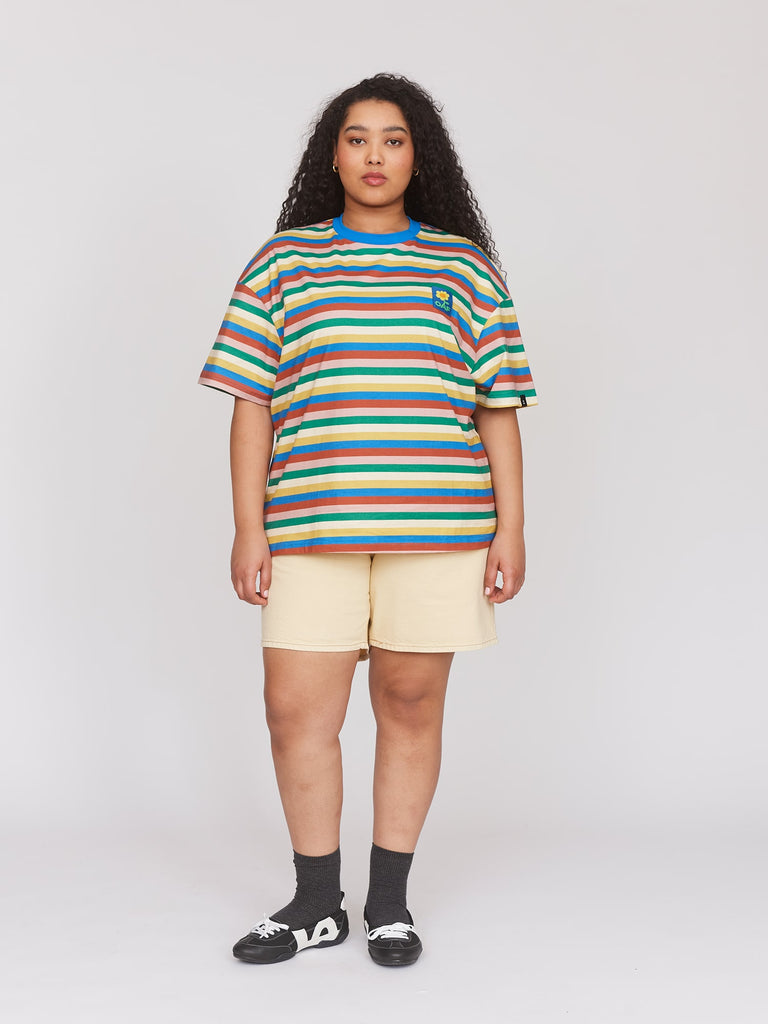 Clown Town Stripey Tee – Lazy Oaf