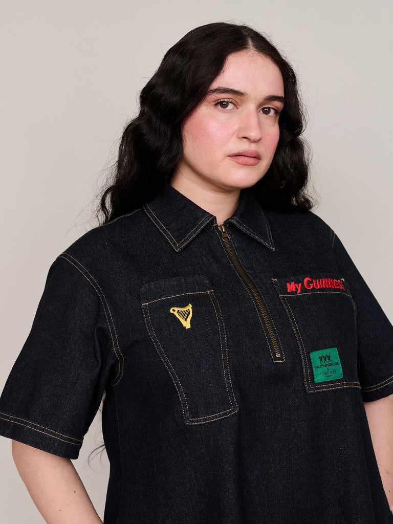 Guinness x Lazy Oaf Pint Pocket Dress