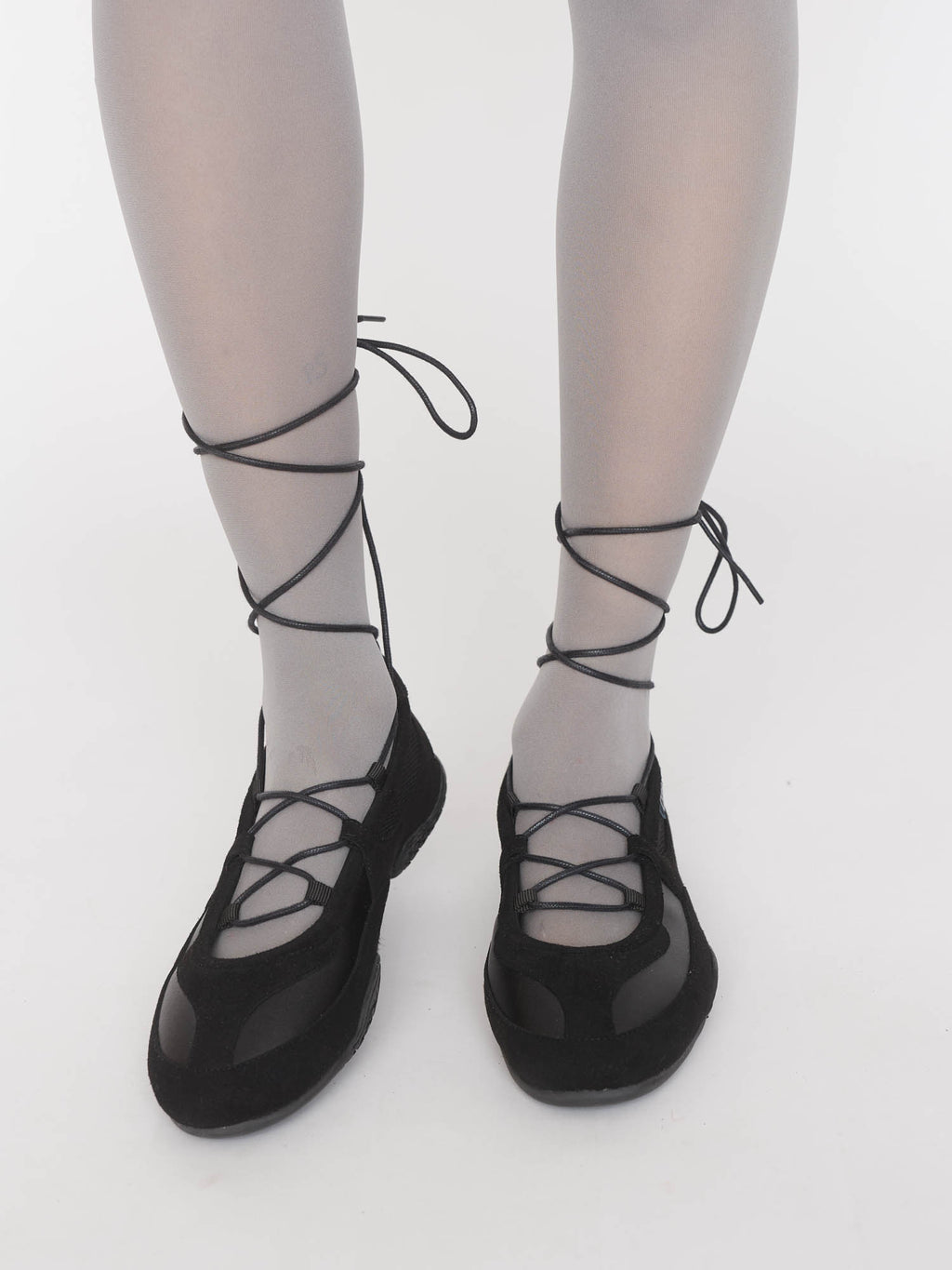 Black Slimbo Ballet Sneakers – Lazy Oaf