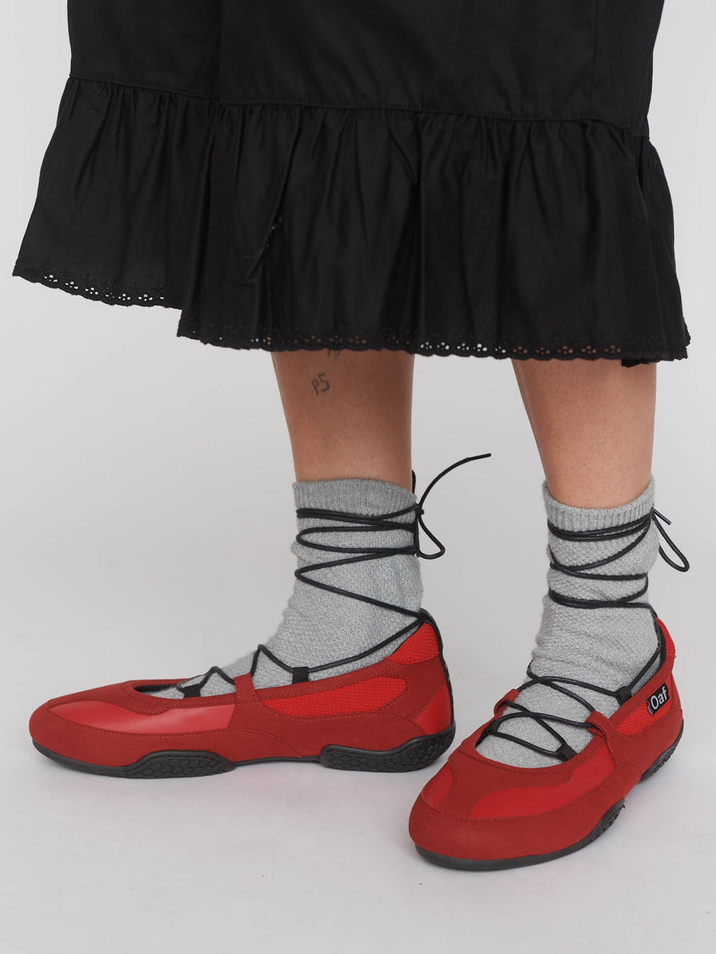 Red Slimbo Ballet Sneakers – Lazy Oaf