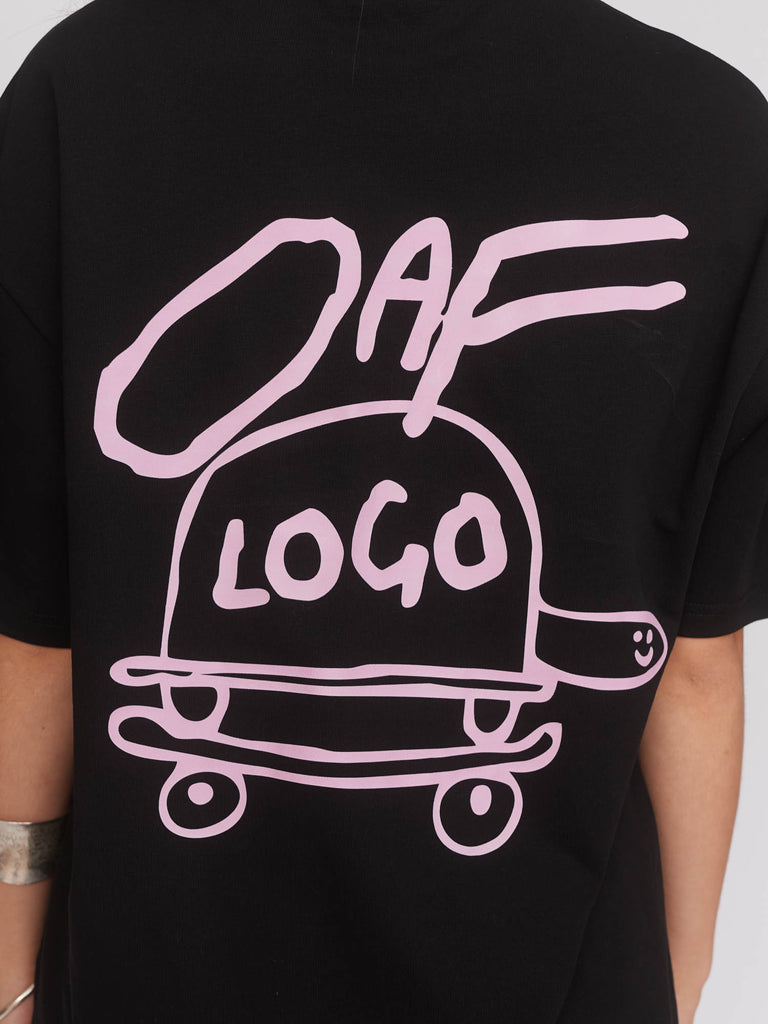 Oaf Logo Turtle Tee – Lazy Oaf