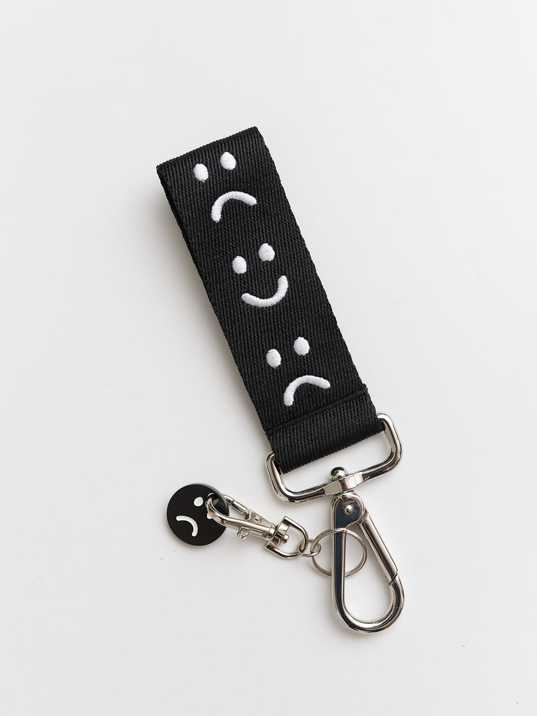 Happy Sad Keyring – Lazy Oaf