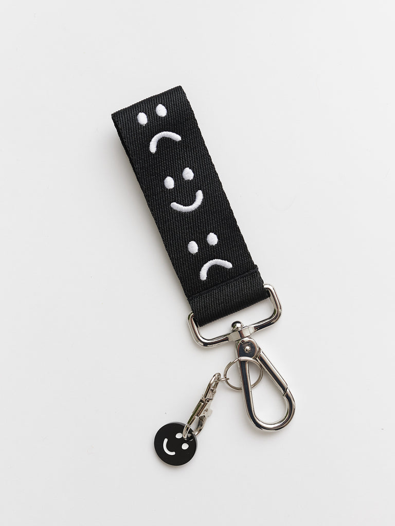 Happy Sad Keyring – Lazy Oaf