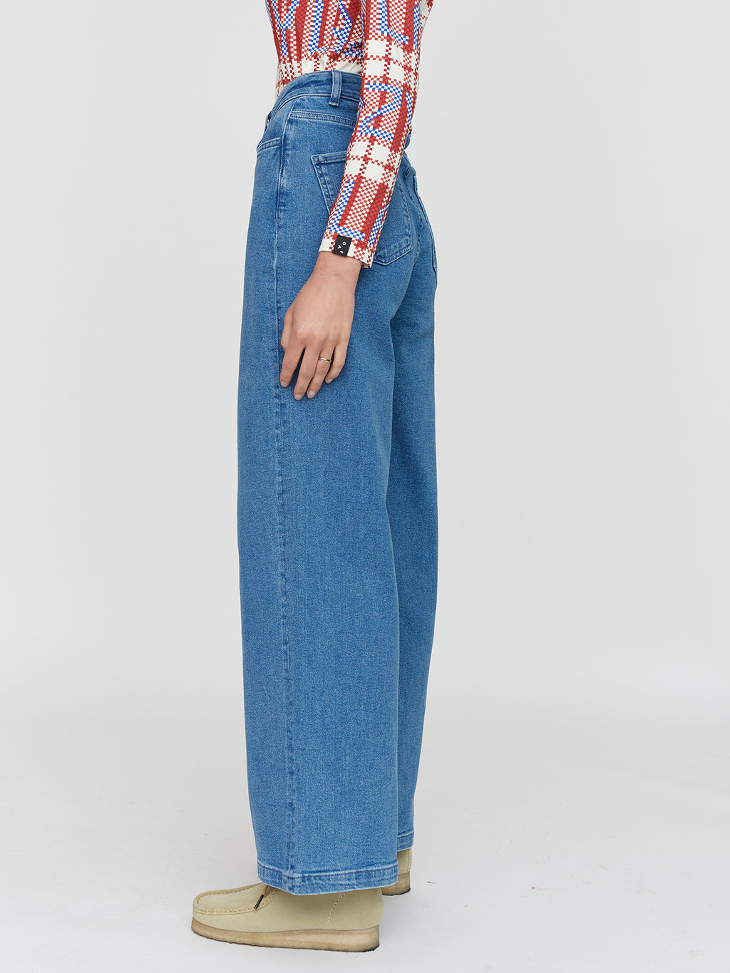 Moody Knees Wide Leg Pants – Lazy Oaf