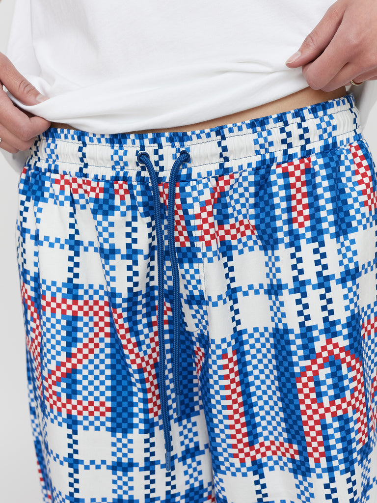 Checked Out Woven Trackpants – Lazy Oaf