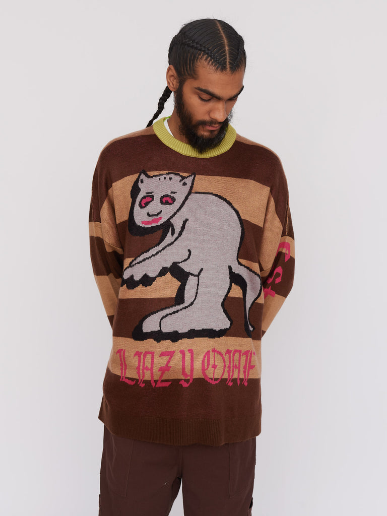 Medieval Times Knit Jumper – Lazy Oaf