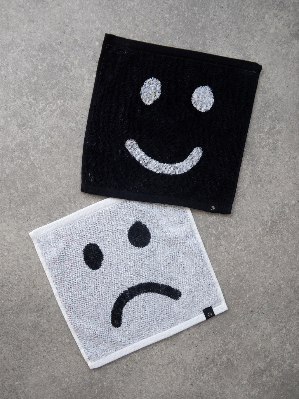 Happy Sad Face Cloth – Lazy Oaf