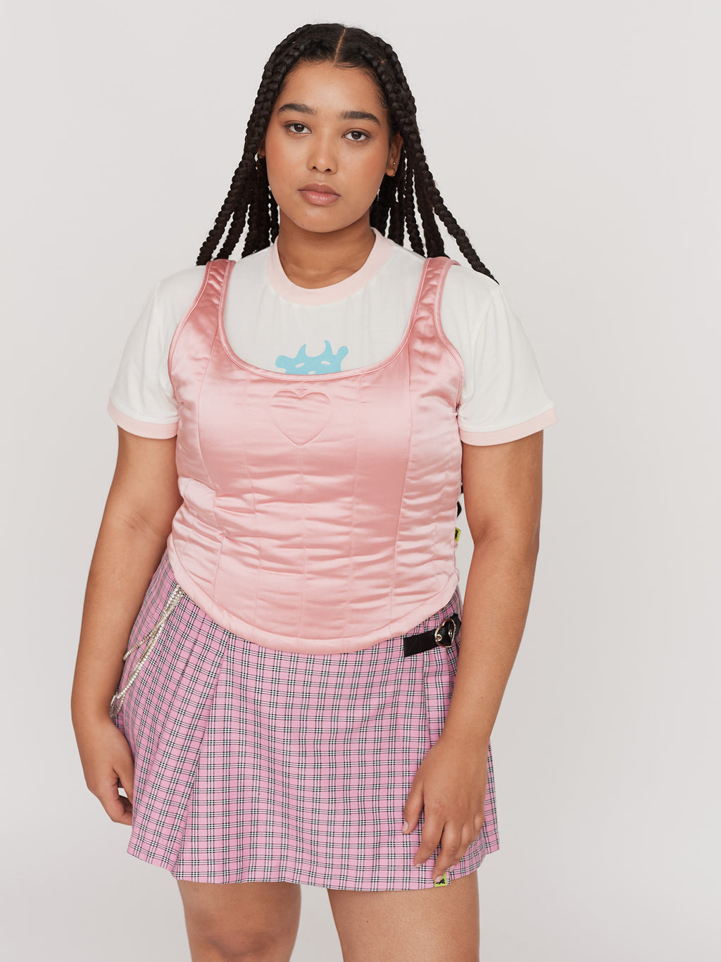 LO x Daddy Bears Quilted Corset Top#N# #N# #N# #N# #N# – Lazy Oaf