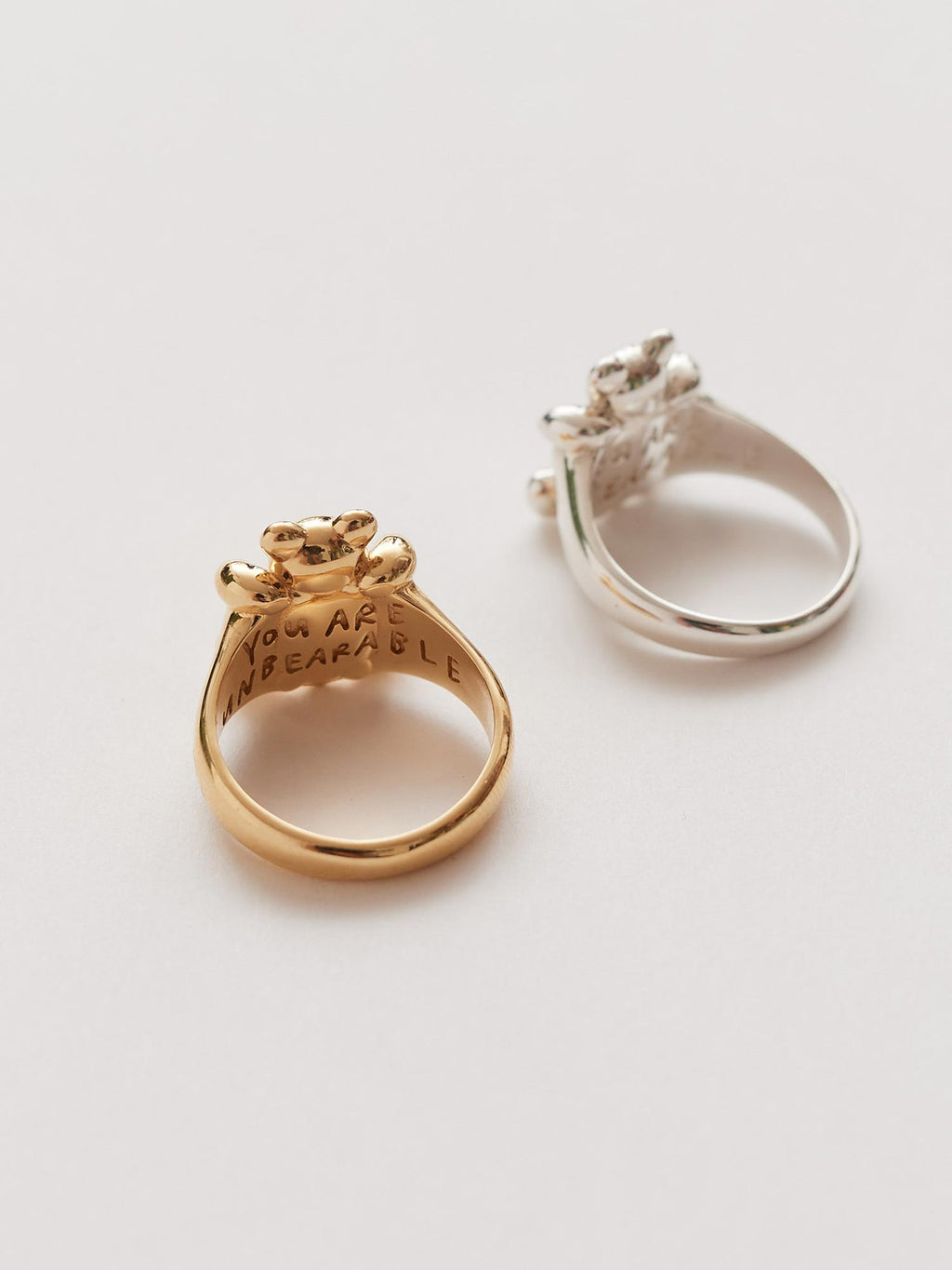 LO x Good Daze Gold Unbearable Ring – Lazy Oaf