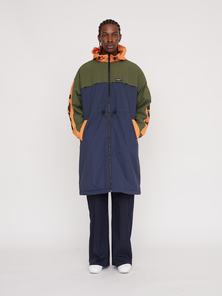 Panelled Oversized Parka – Lazy Oaf