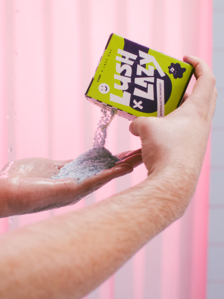 LO x Lush Intergalactic Showder – Lazy Oaf