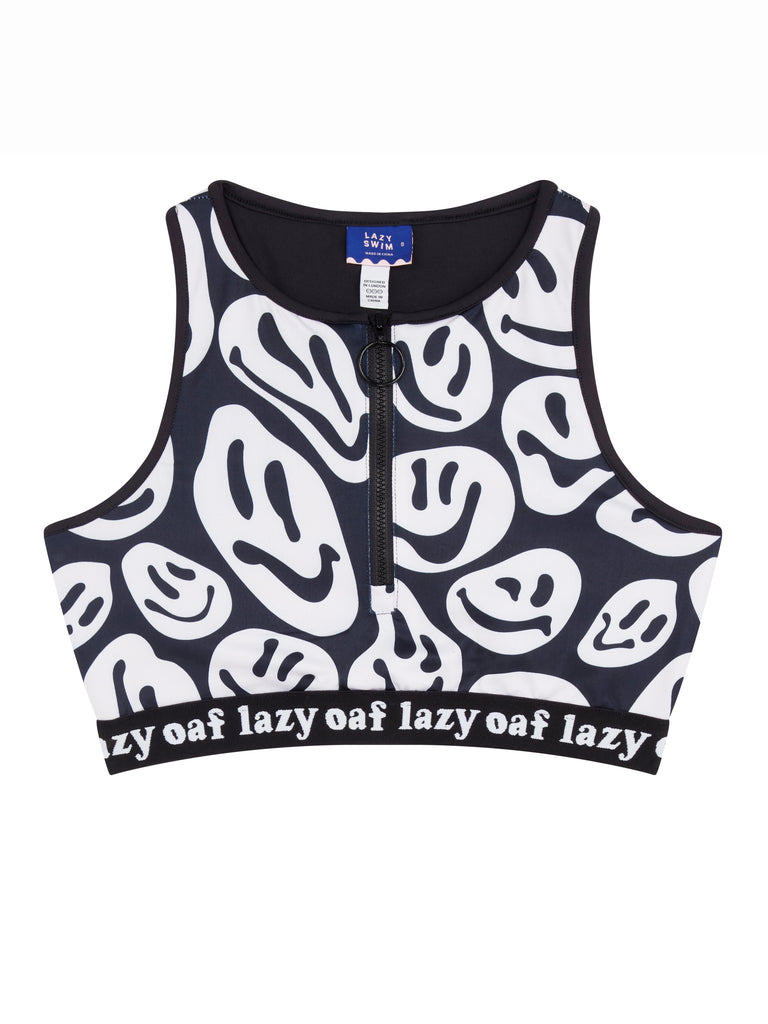 Squish Smile Bikini Top – Lazy Oaf